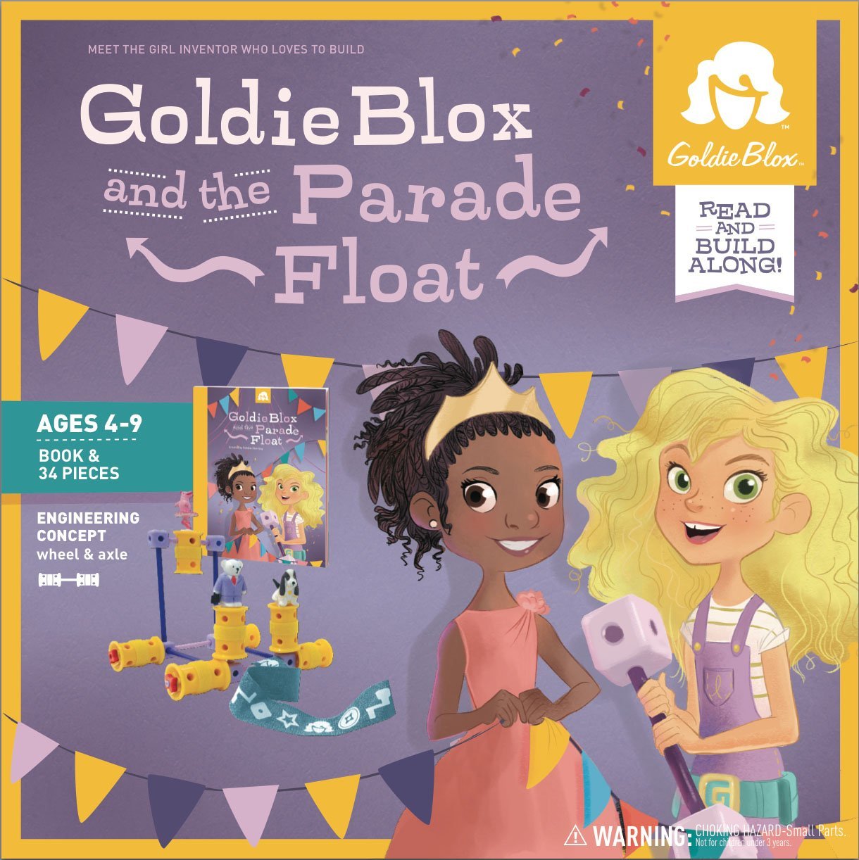 Goldieblox And The Parade Float NerdPlaythings Toys And Gifts Goldieblox And The Parade Float NerdPlaythings Toys And Gifts